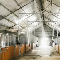 China Hot-DIP Galvanized Q355B Steel Poultry House with High-Ventilation for Livestock Farming for sale