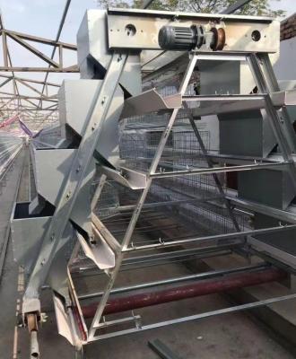 China Fully Automatic A Shape Layer Cage with Hot-DIP Galvanized Steel for 15-20 Broilers/Layer in 4-8 Tier Configuration for sale