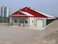 China Corrosion Resistant Broiler Floor System with 40-Year Warranty and 3 Feeder Levels for Poultry House for sale