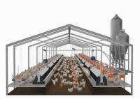 China Hot-dip Galvanized Prefabricated Steel Poultry House - Corrosion Resistant Chicken Coop for sale