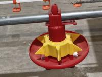 China Fully Automatic Poultry Feeding System with Corrosion Resistant High Efficiency Chicken House Feeding Equipment for sale