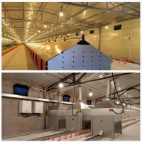 China Customizable Broiler Flat Rearing Equipment with Steel Frame, Natural and Artificial Lighting Options, and Wind and Rain Resistance for Large Poultry Farms for sale