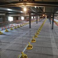 China Fully-Automatic Poultry Farm Equipment with Hot-Dip Galvanized Steel and Negative Pressure Ventilation for sale
