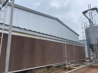China Steel Poultry House with Programmable Controller Exhaust Fan Solution and 50 Years Lifespan for Broiler Chicken Farm for sale