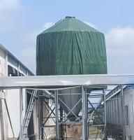 China Seamless Roof Rainproof Anti-UV Large-Scale Steel Poultry House and Steel Chicken House for sale