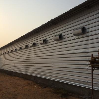 China Steel Poultry House with Floor Feeding System and Drinking System Factory Supply Prefabricated Poultry House for sale
