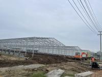 China Short Construction Time Steel Insulation Door H Section Steel Beam Steel Poultry House Prefab Chicken House for sale