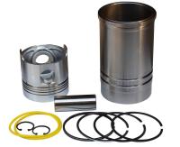 China Cylinder Liner Piston Ring Kit for S195 S1100 S1105 S1110 Diesel Engines - 4.5kg Forged Steel Construction for sale