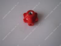 China Speed Control Lever Knob S195 S1100 Red Copper Plastic Diesel Engine Parts for sale