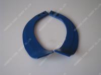 China 581 681 Rotary Tiller Blades 0.5-0.6kg Double Hole Blue Coated for Tractor Models for sale