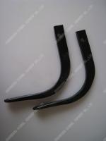 China 65Mn Rotary Tiller Blade Straight Hook Knife 581 681 Standard Size for Agricultural Tractor for sale