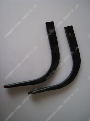 China 65Mn Rotary Tiller Blade Straight Hook Knife 581 681 Standard Size for Agricultural Tractor for sale