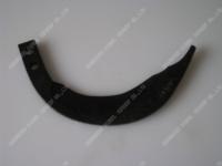 China Power Tiller Blade 585 0.55kg 65Mn Steel for Cultivator Agricultural Machinery for sale