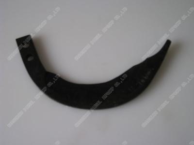China Power Tiller Blade 585 0.55kg 65Mn Steel for Cultivator Agricultural Machinery for sale