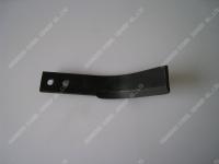 China Spring Steel 65Mn Rotary Tiller Blade for Dry Land 0.45kg to 0.6kg HRC44-48 for sale