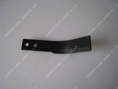 China Spring Steel 65Mn Rotary Tiller Blade for Dry Land 0.45kg to 0.6kg HRC44-48 for sale