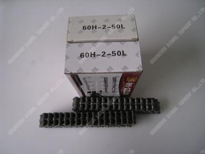 China Power Tiller Chain 60H-2-50L 50 Links OEM ISO9001 Certified Industrial Grade for sale