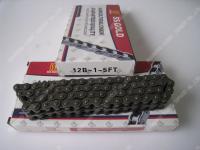 China Single Roller Chain 12B-1-5FT 80Links 1.85KG 40MN Material , Duplex Roller Chain for sale