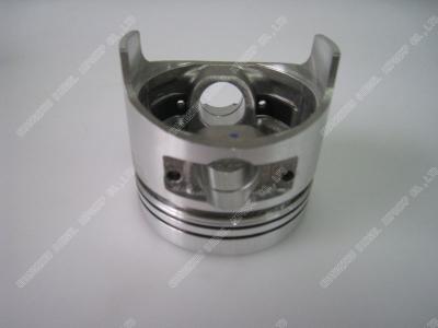 China Silver Gasoline Water Pump Piston Assembly with ±0.5% Tolerance and MIM Aluminum Construction for sale