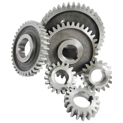 China Carbon Steel Diesel Engine Gear Set 6pcs for S195 S1100 GN12 Models with Nitriding Black Finish for sale