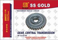 China SSGOLD Central Transmission Gear 12-37152 for Power Tiller ISO9001 Certified Iron for sale
