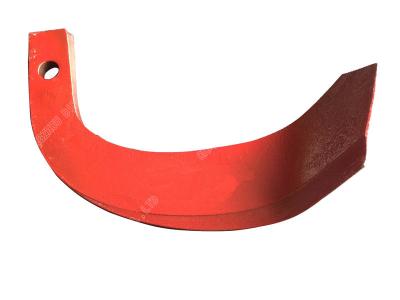 China Double Hole Rotary Tiller Blades 581 for Agricultural Machine 450g-600g Steel Hot Forging for sale