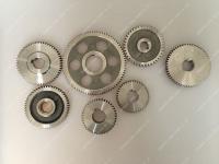 China Diesel Engine Gear Set 7 Pieces Silver Color for Kubota RT120 Parts for sale