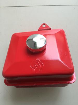 China R170 Diesel Engine Fuel Tank 50mm 56mm Fuel Cock Hole Red Color SS GOLD for sale