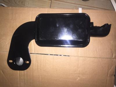 China Single Cylinder Diesel Engine Silencer SF195 1.45kg Black Silver Spare Part for sale