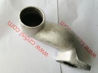 China Diesel Engine Silencer Bend Exhaust Pipe Silicone Material for CF1125 165F to ZH1130 for sale