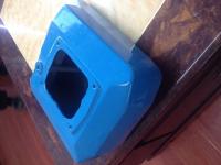 China Blue Iron Water Tank for CIXI R170 R175 R180 Single Cylinder Engine 1.5L Capacity for sale