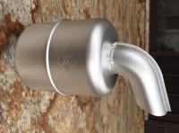 China Silencer Diesel Engine Components S195 SF Single Cylinder Silver 0.45mm - 0.5mm for sale