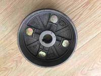 China 160mm 180mm Brake Drum for Auto Rickshaw Rear Axle Iron 48V 60V for sale