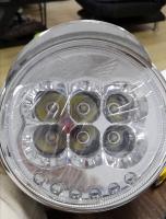 China Tricycle LED Headlight Electric Rickshaw Parts 12V 48V 501-800W Black White for sale