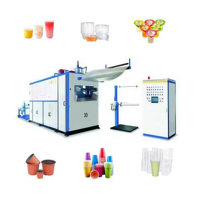 China 15KW Fully Automatic Plastic Cup Making Machine with 450X750mm Forming Area and 30Module/minute Efficiency for sale