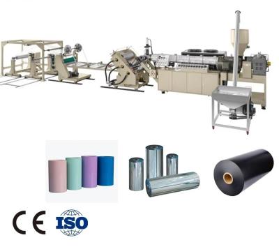 China 90rpm PP PS Sheet Extrusion Lines Plastic Sheet Extruder Machine Snigle Screw for sale