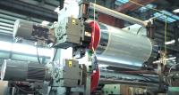 China 380V Double Screw Plastic Sheet Extrusion Lines Automatic PP Sheet Extruder for sale