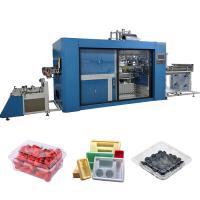 China Full Automatic Pressure Thermoforming Machine Servo Thermoforming Machine for Apple Packaging Tray Production for sale