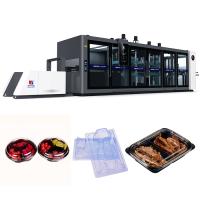 China 4 Station Positive and Negative Pressure Thermoforming Machine with Auto Mold Locking for Industrial Use for sale
