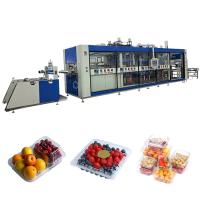 China High Speed Pressure Thermoforming Machine with 710×850mm Forming Area 4 Station PLC Control and Remote Monitoring for sale