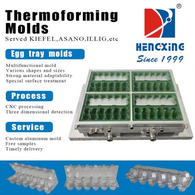 China Custom Thermoforming Blister Mold Positive And Negative Pressure Blister Egg Mold for sale