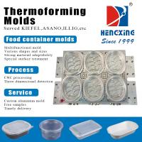 China Thermoforming  Mold Positive And Negative Pressure Mold Lunch Box Molds for sale