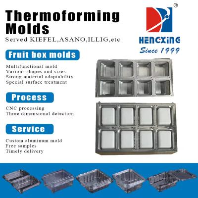 China Fruits Box Molds Thermoforming  Mold  Aluminium Mould Precision Packaging for sale