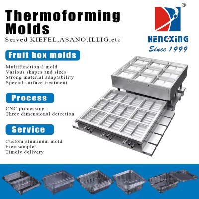 China Positive And Negative Pressure Mold Aluminium Thermoforming Mold High Accuracy for sale