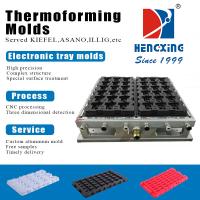 China Wear-Resistant Aluminum Thermoforming Mould With Smooth Surface And High Precision For Electronic Tray Molds For Positive And Negative Pressure Thermoforming Machine for sale
