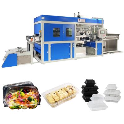 China Semi Auto Vacuum Pressure Forming Machine with Single or Double Sided Heating 1220mm Forming Length for 0.1-2.5mm Material Thickness for sale