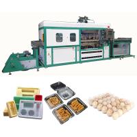China High Precision Pressure Thermoforming Machine with 1220 mm Forming Length 420-710mm Forming Width and 0.1-2.5mm Material Thickness for sale