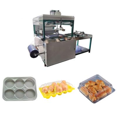 China Cost-Effective Small Scale Plastic Tray Forming Machine for Disposable Catering Supplies for sale