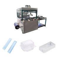 China PLC Controlled PET/PVC/PP Sheet Thermoforming Machine for Transparent Fruit Containers for sale