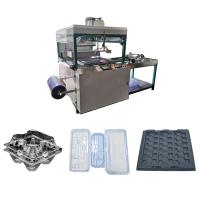 China Automatic Blister Vacuum Forming Thermoforming Machine for Fruit Tray Disposable Food Box Container for sale